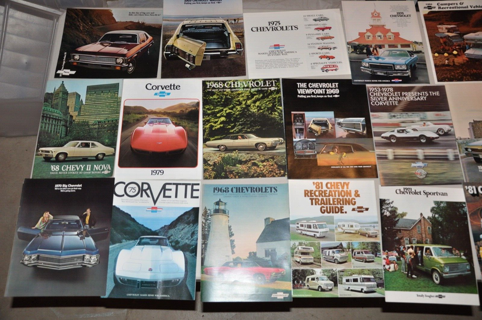 Car brochure lot 165 catalogs / brochures | eBay