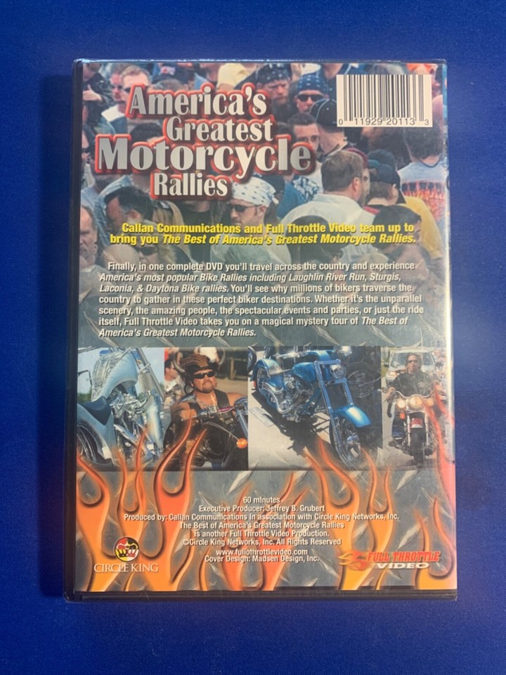 America’s greatest motorcycle rallies (DVD) NEW & FACTORY SEALED! | eBay