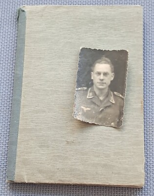 WW2 GERMAN soldiers original notebook with photo War Relic Rare | eBay