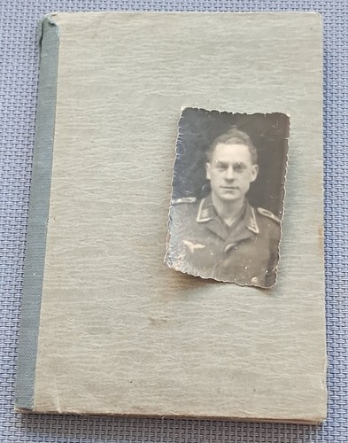 WW2 GERMAN soldiers original notebook with photo War Relic Rare | eBay
