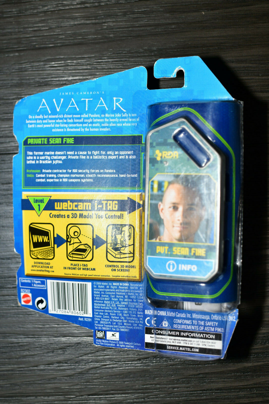 James Cameron's Avatar Na'vi PVT. Sean Fike Mattel Action Figure MOC | eBay