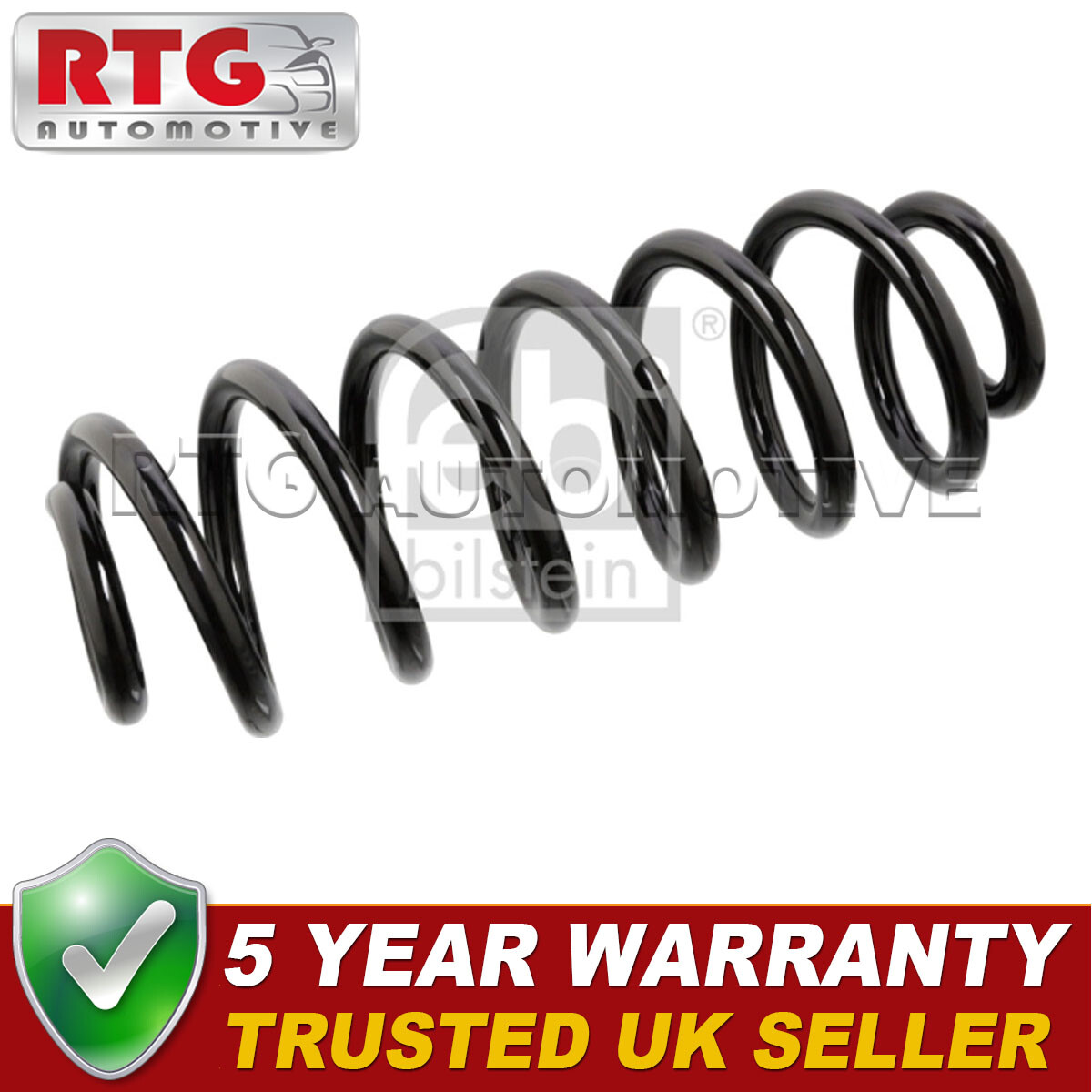 Rear Suspension Coil Spring Fits VW Tiguan 2007-2018 1.4 1.8 2.0 TDi ...
