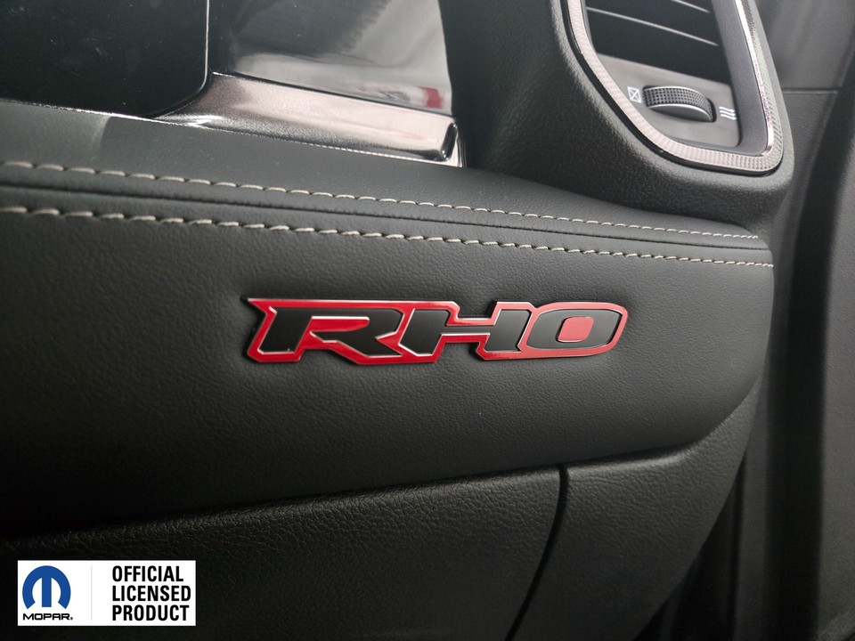 FITS 2025 Ram RHO Dash Emblem Overlay Decals Vinyl Stickers | eBay