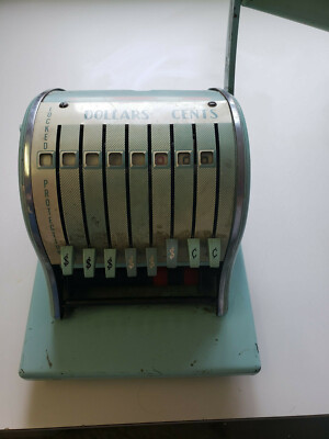 Paymaster Vintage Check Printer- Series 8000. | eBay