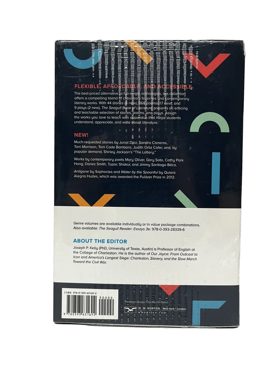 The Seagull Book of Literature by Joseph Kelly (2017, Trade Paperback ...