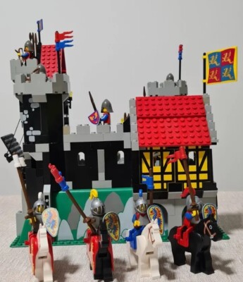 LEGO 6086 Black Knight's Castle Minifig no BA no OVP Konvolut Sammlung ...