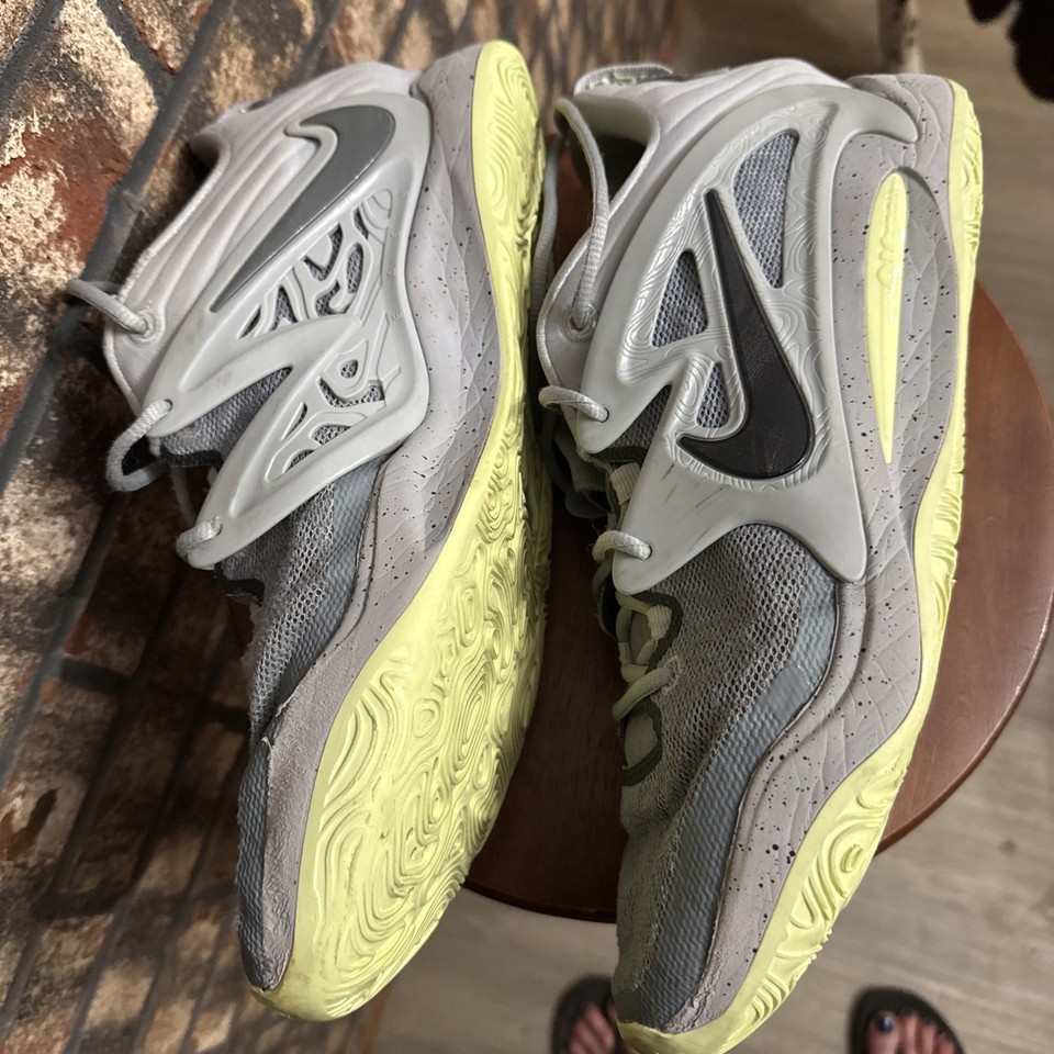 Pre-Owned Nike KD15 TB Wolf Grey Basketball Shoes DO9826-001 Men's Size ...