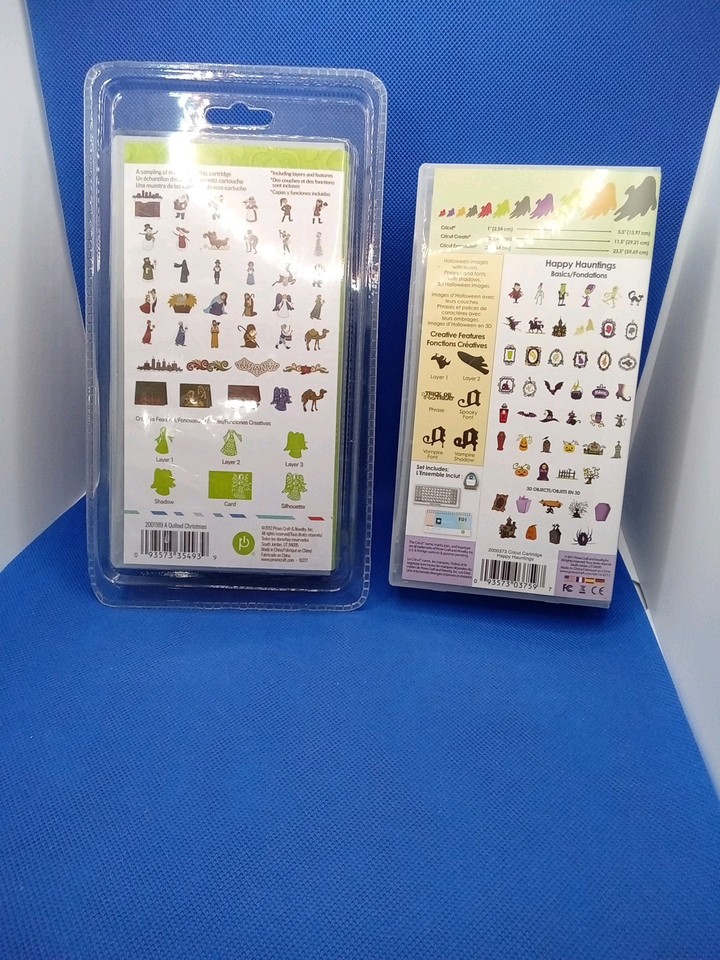 Cricut Shape. Cartridges Set Holiday 2 Cartridges 1 New 1 Open | eBay