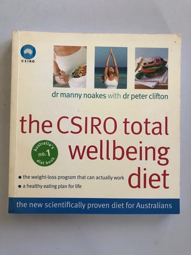 NEW Dr Manny Noakes Dr Peter Clifton CSIRO TOTAL WELLBEING DIET Book 1 ...