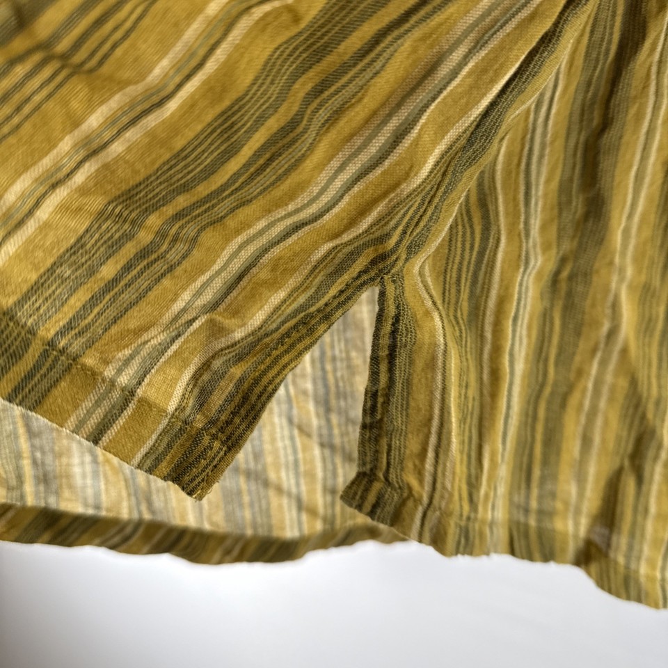 LOGO Lori Goldstein Tunic Top 1X Green Embroidered Cotton Popover ...