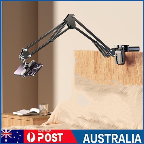 Desk Bed Phone Holder Flexible Arm Laying Down Mobile Phone Stand ...