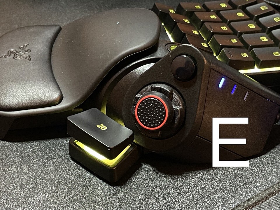 Razer Tartarus thumb joystick pad replacement for comfort and grip ...