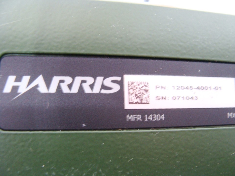 Harris Falcon III RF-7800H-MP048 Manpack Radio Transceiver + Power ...