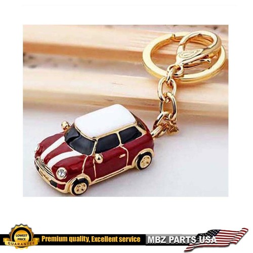 Mini Cooper Key Chain Red Limited Edition Gift Metal Parts Toy Model ...