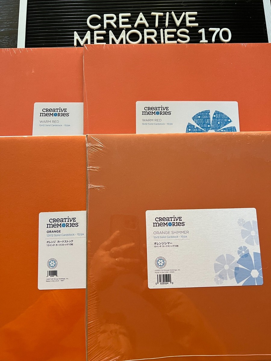 Creative Memories Retired Colors