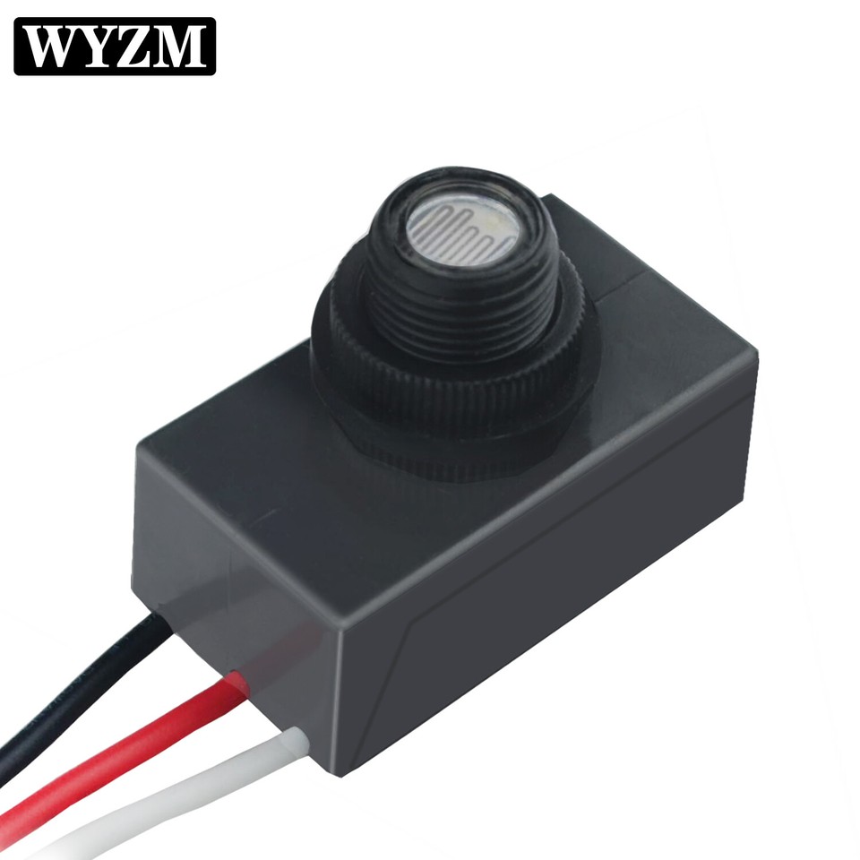 Photocell Light Lamp Sensor Photoelectric Dusk To Dawn Switch for Wall ...