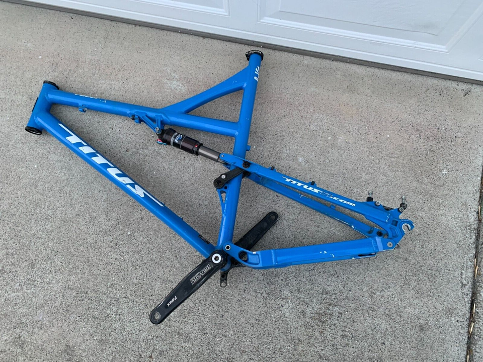 Titus Racer X 23” Full Suspension Mountain Bike Frame w/Fox Air Shock ...