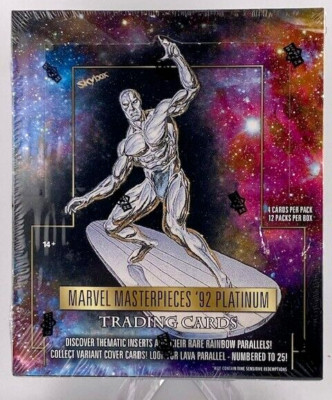 2024 UD SKYBOX MARVEL MASTERPIECES PLATINUM '92 - FACTORY SEALED HOBBY ...