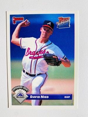 1992 DONRUSS #792 DAVID NIED RATED ROOKIE NM-MT MLB BASEBALL CARD | eBay