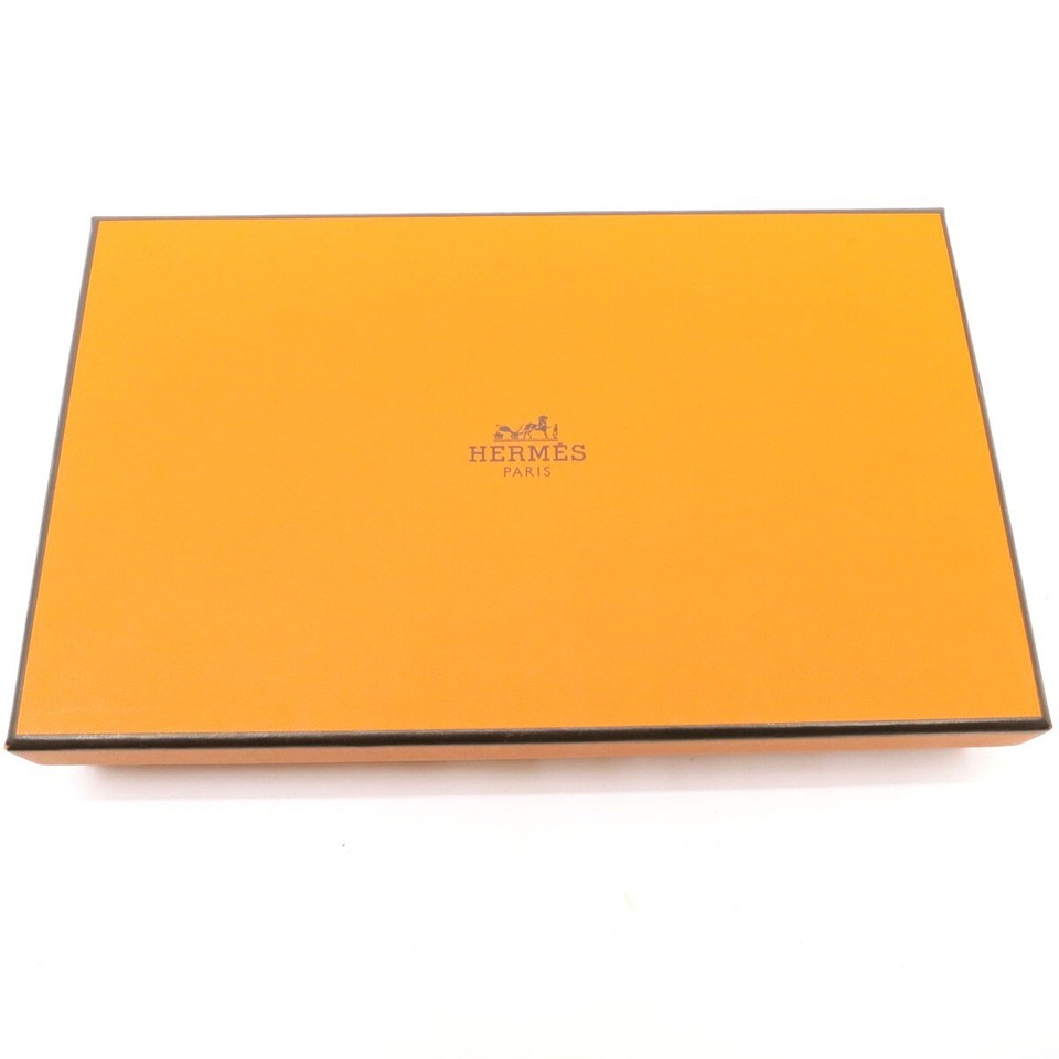 Authentic HERMES Gee Gee Savannah Bag Charm Orange Leather #B02752S | eBay