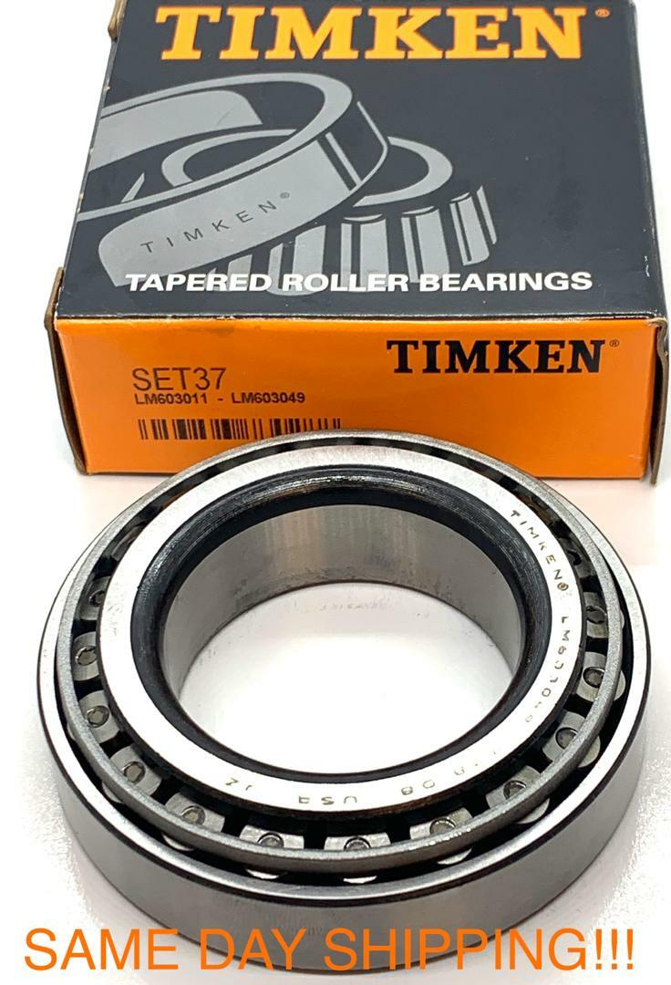 Timken Set37, Set 37 (LM603049/LM603011) Cup & Cone SAME DAY SHIPPING ...