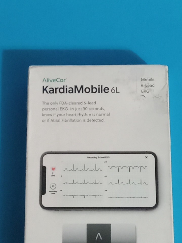 AliveCor KardiaMobile 6L Personal EKG Heart Monitor 850214007148 | eBay