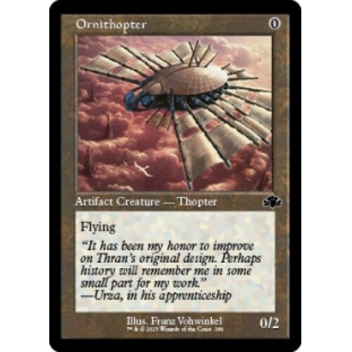 ORNITHOPTER (RETRO FRAME) X4 Dominaria Remastered Magic MTG MINT CARD ...