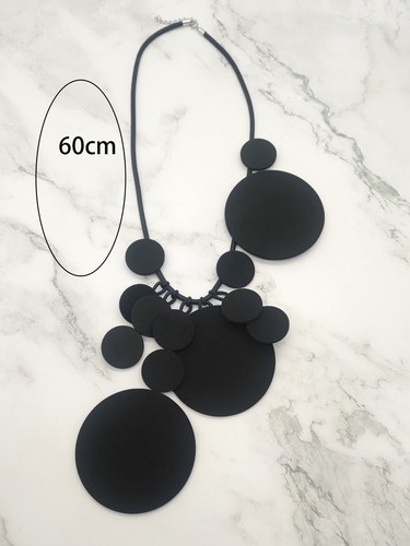 Extra Large Round Decor Necklace for Women Jewelry for Women Gift for ...