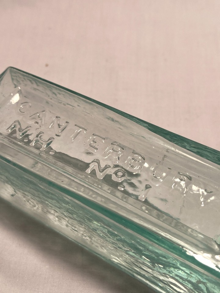 c1840-50s No 1 Shaker Cherry Pectoral Syrup Canterbury, N.H. Open ...