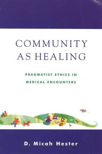 Micah D. Hester Community As Healing (Paperback) 9780742512191| eBay