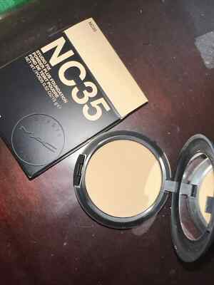 New MAC Studio Fix Pressed Powder Plus Foundation NC35 0.52 Oz / 15g ...