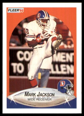 1990 Fleer Mark Jackson Denver Broncos #24 | eBay
