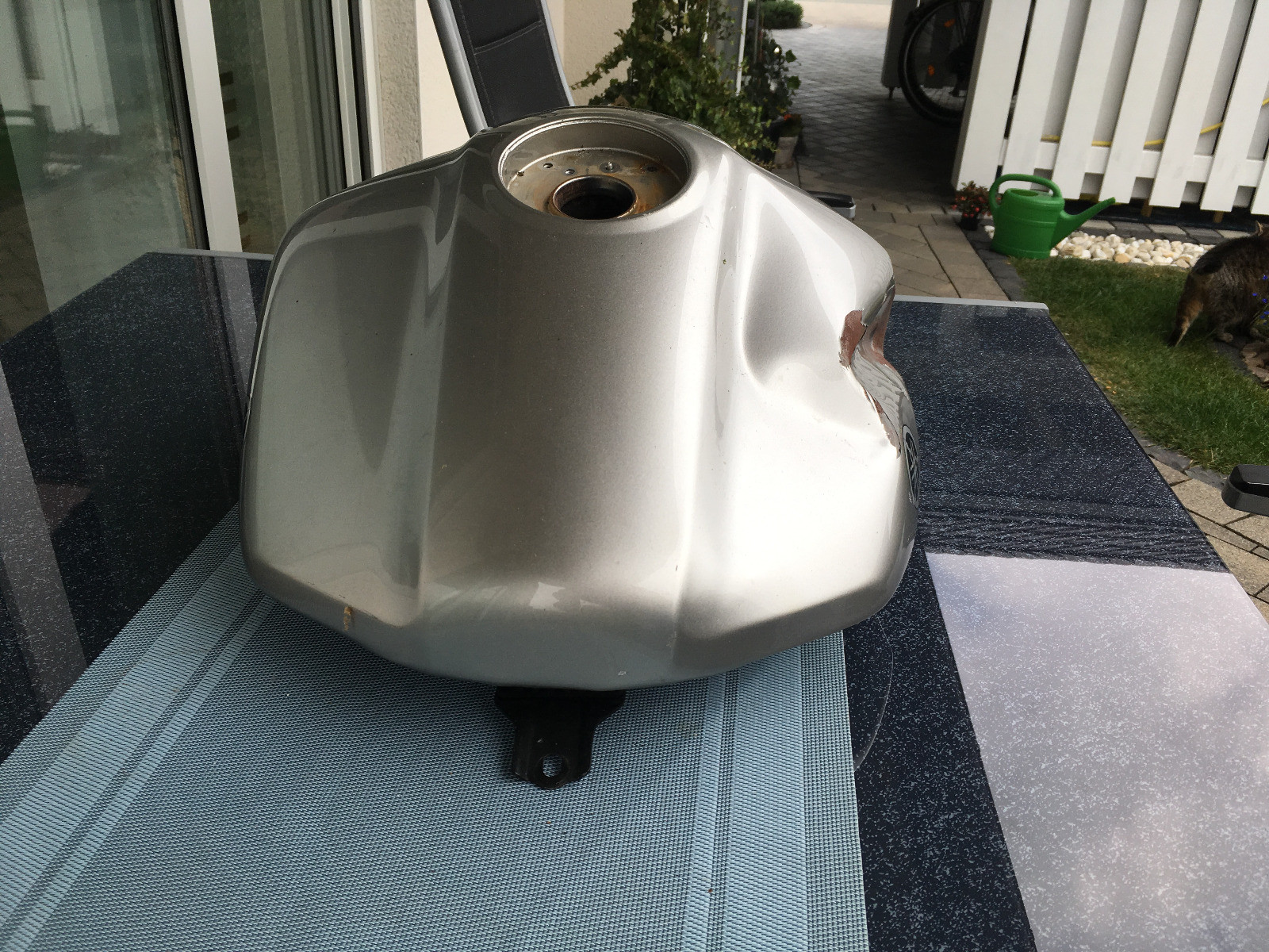 Yamaha Fazer FZS 1000 RN06 Tank Silber | eBay.de