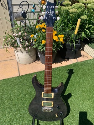 Tokai Prs Black Flamed Maple Top Rare Guitar | eBay UK