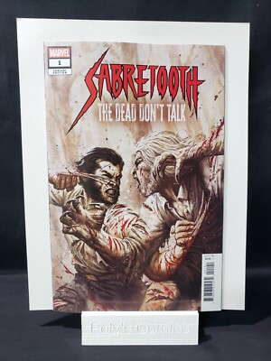 Marvel Comics Sabretooth The Dead Don't Talk #1 Davide Paratore Variant ...