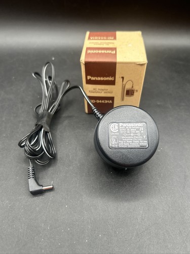 Panasonic RD-9443HA 3 Volt 300ma (Black Tip) AC Power Cord Adapter. | eBay