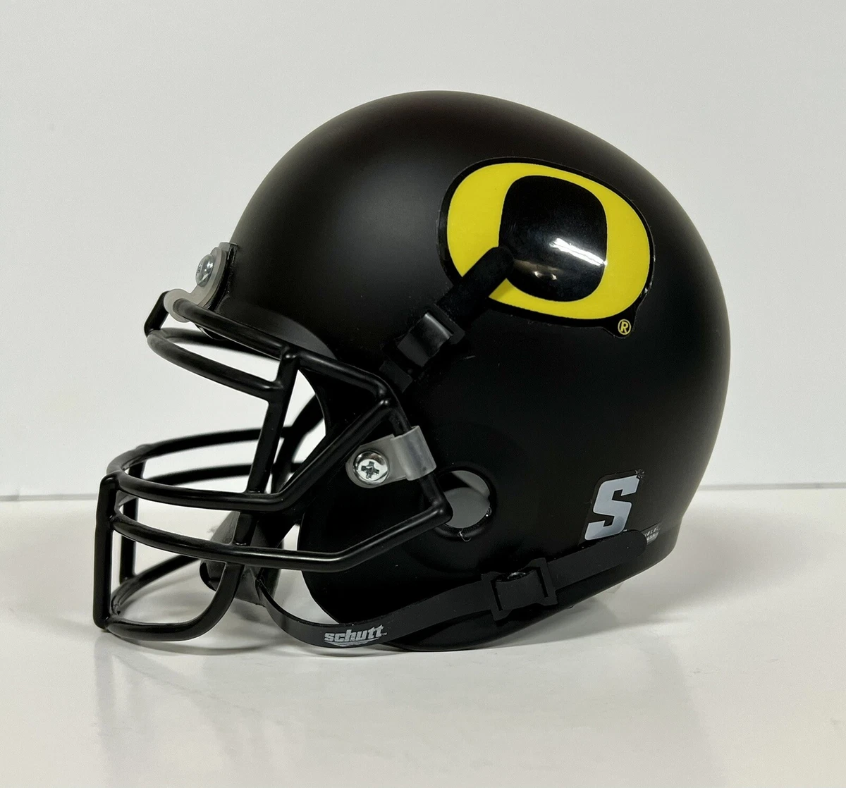 Oregon Football Black Helmet Mini