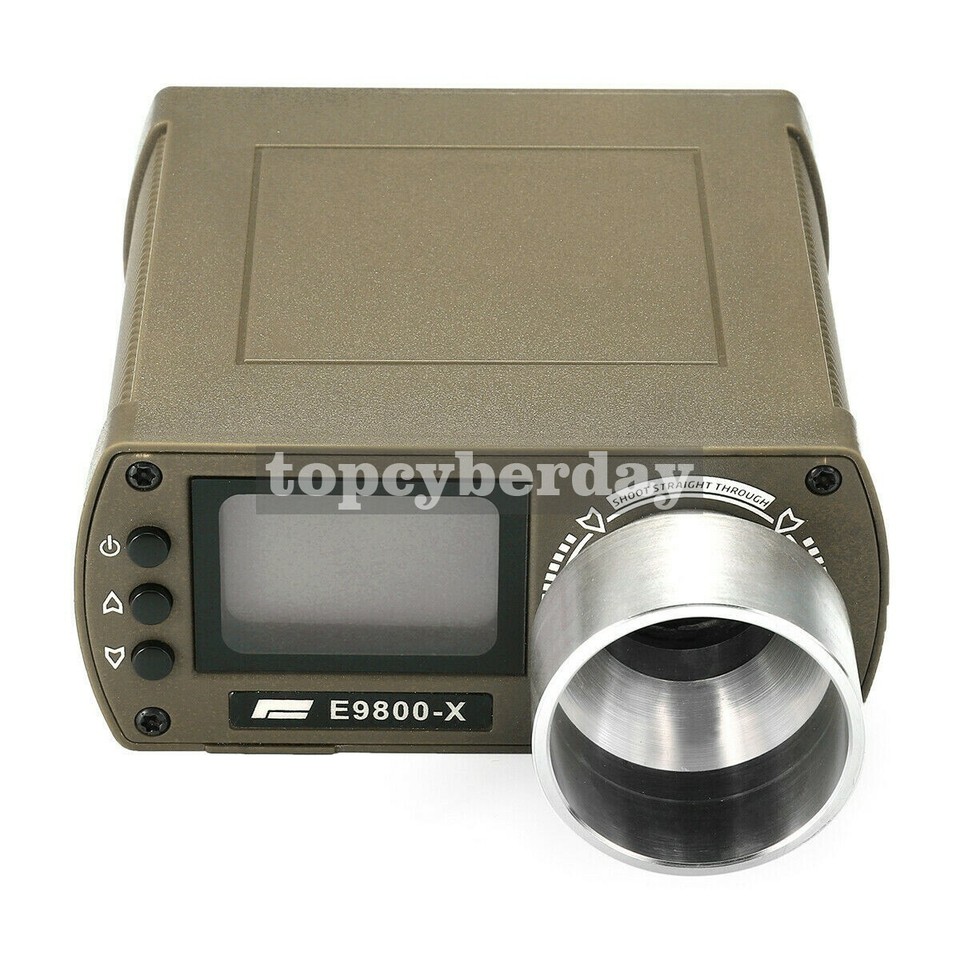 High-Precision Shooting Speed Chronograph Tester 0.1MM LCD Display 0-60 ...