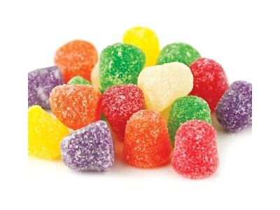 PA Candy 5 lb Assorted Flavor SPICE DROPS Chewy Jelly Candy Snack BULK ...
