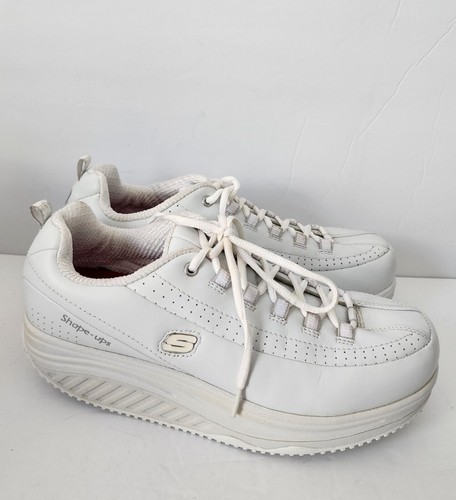Skechers Work Shape Ups White Womens US 10 EUR 40 76428EW Shoes ...