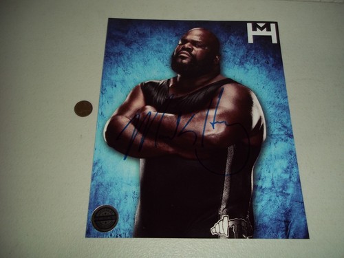 VINTAGE MARK HENRY AUTOGRAPH SIGNED PROMO PHOTO WWE WWF | eBay