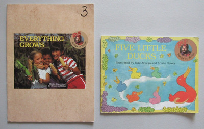 2 Raffi Songs to Read Books Everything Grows, Five Little Ducks ...