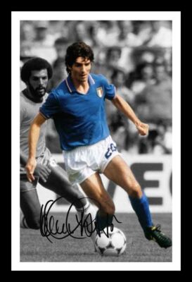 Paolo Rossi - Italy Autograph Signed & Framed Photo | eBay