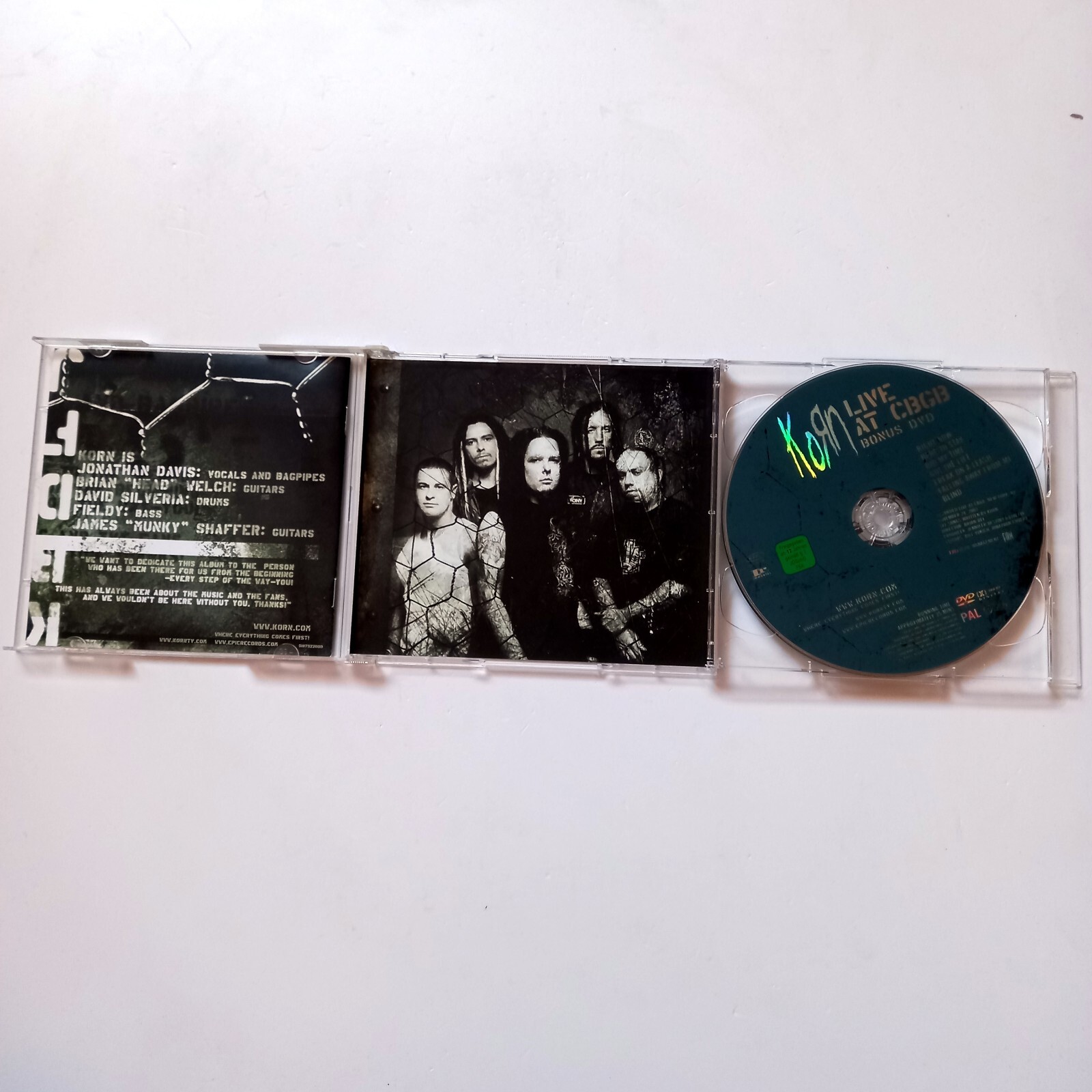 KORN ‎– GREATEST HITS VOL. 1 (2004) CD+DVD COMPILATION | eBay