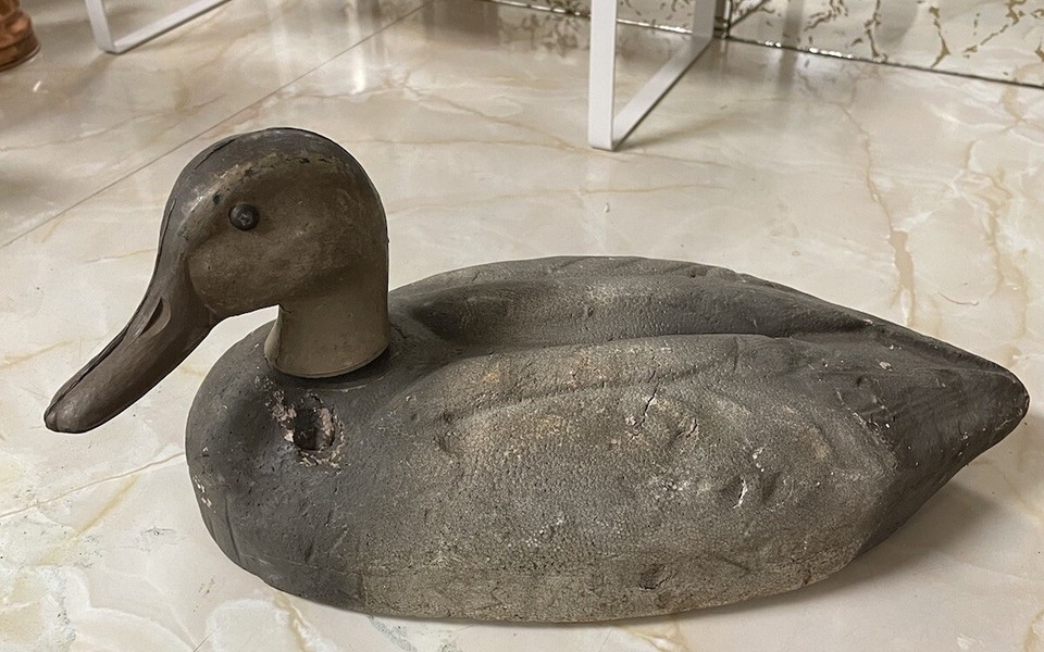 Herters 63 Styrofoam Body Duck Decoy W/ Plastic Swivel Head | eBay
