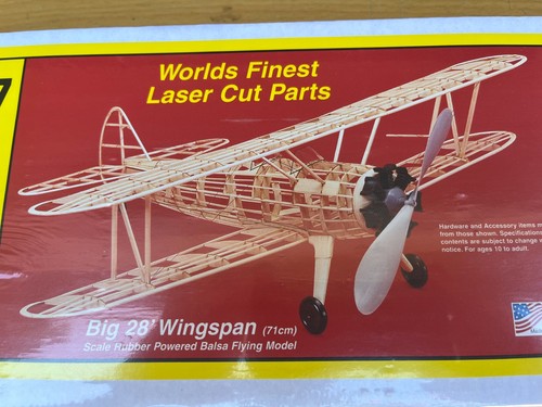 Herr Engineering Stearman PT-17 Balsa model kit NEW FACTORY SEALED | eBay