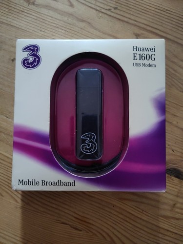 Huawei E160G Mobile Broadband USB Modem Stick Black 3.6Mbps Micro SD ...