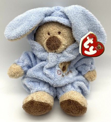 Ty Love to Baby “PJ Bear” in Blue Removable Pajamas Small Plush Toy | eBay