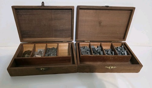 Huge Lot Of 289 Kingsley Hot Foil Stamping Spacers Blocks Various Sizes ...