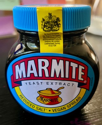Marmite Reduced Salt Yeast Extract Spread 250g Jar Vegan | eBay